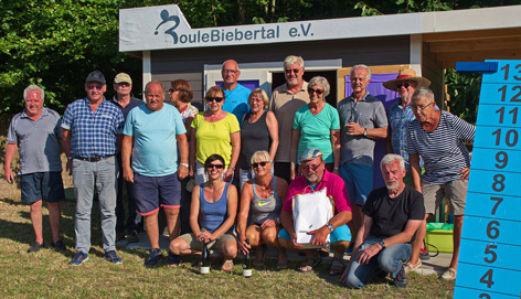 Sommerliches Boule-Turnier mit Neulingen – BouleBiebertal